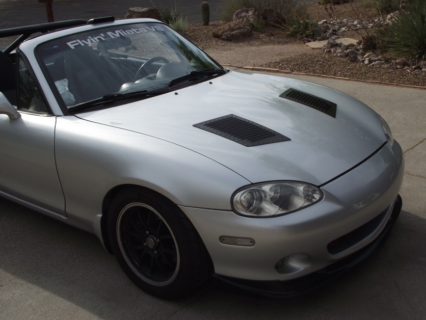 Miata Hood Louver Gallery - Hood Louvers | RunCool | Hood Vents For ...