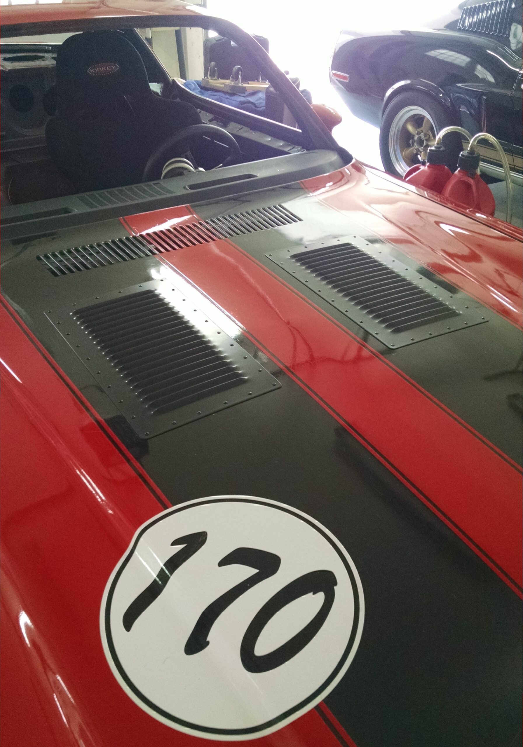 Camaro Race Car Running Size Rectangular – Hood Louvers | RunCool ...